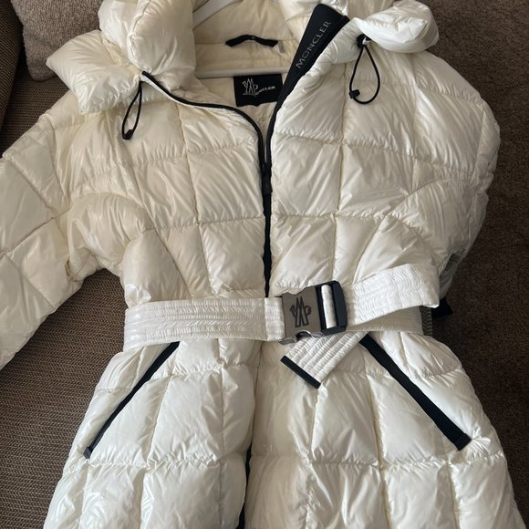Moncler | Jackets & Coats | Moncler Grenoble Off White Puffer Jacket ...